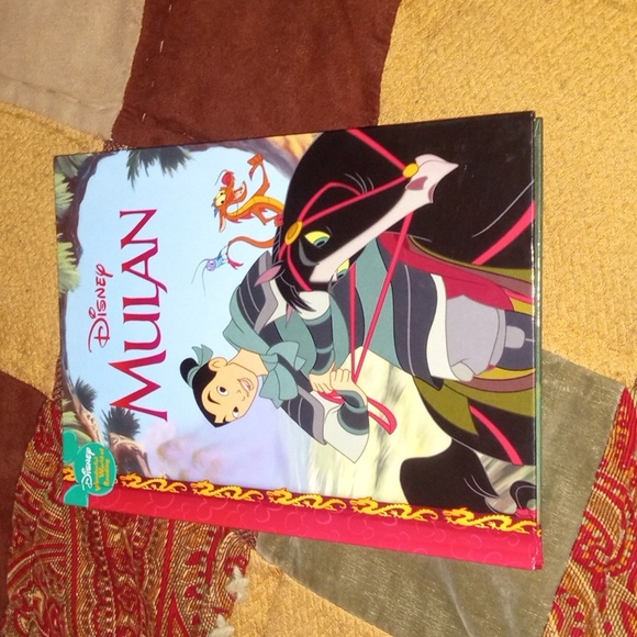 Disney | Other | Disneys Mulan Book From The Film 24 Disney Books In My ...